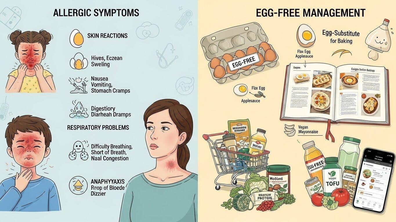 Egg Allergy Symptoms Identification And Dietary Management Discover