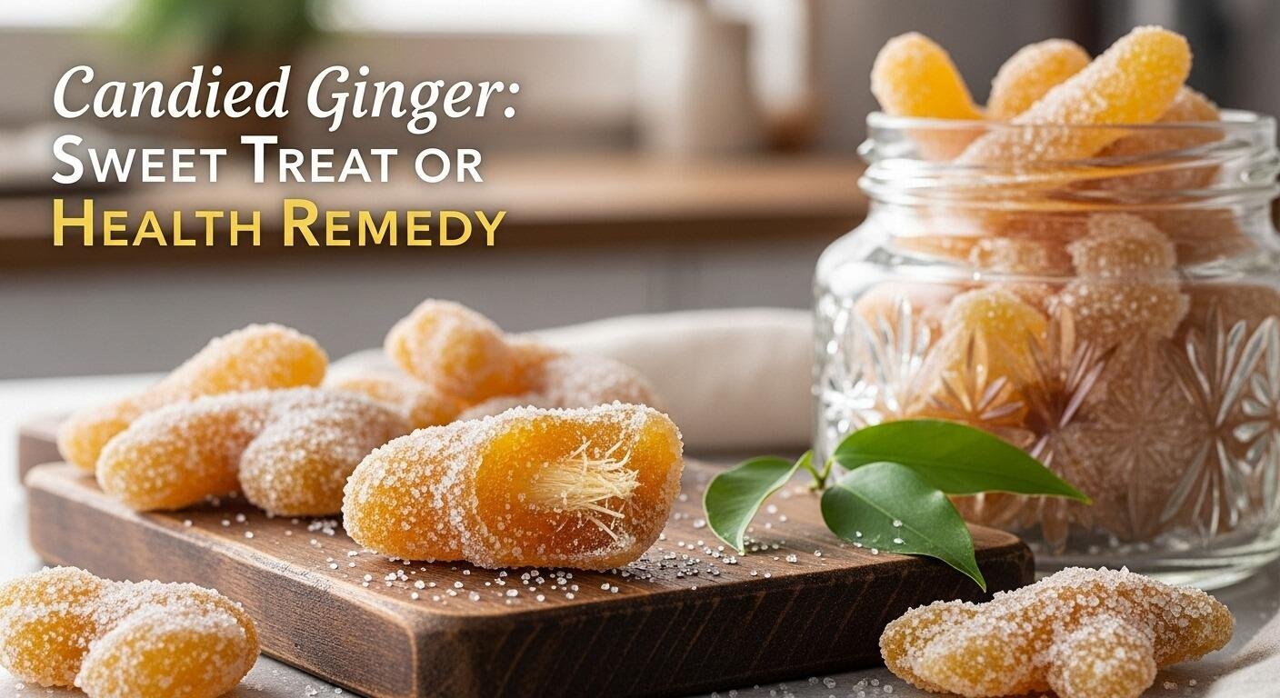 Candied Ginger: Sweet Treat or Health Remedy? - Discover the Cure Within