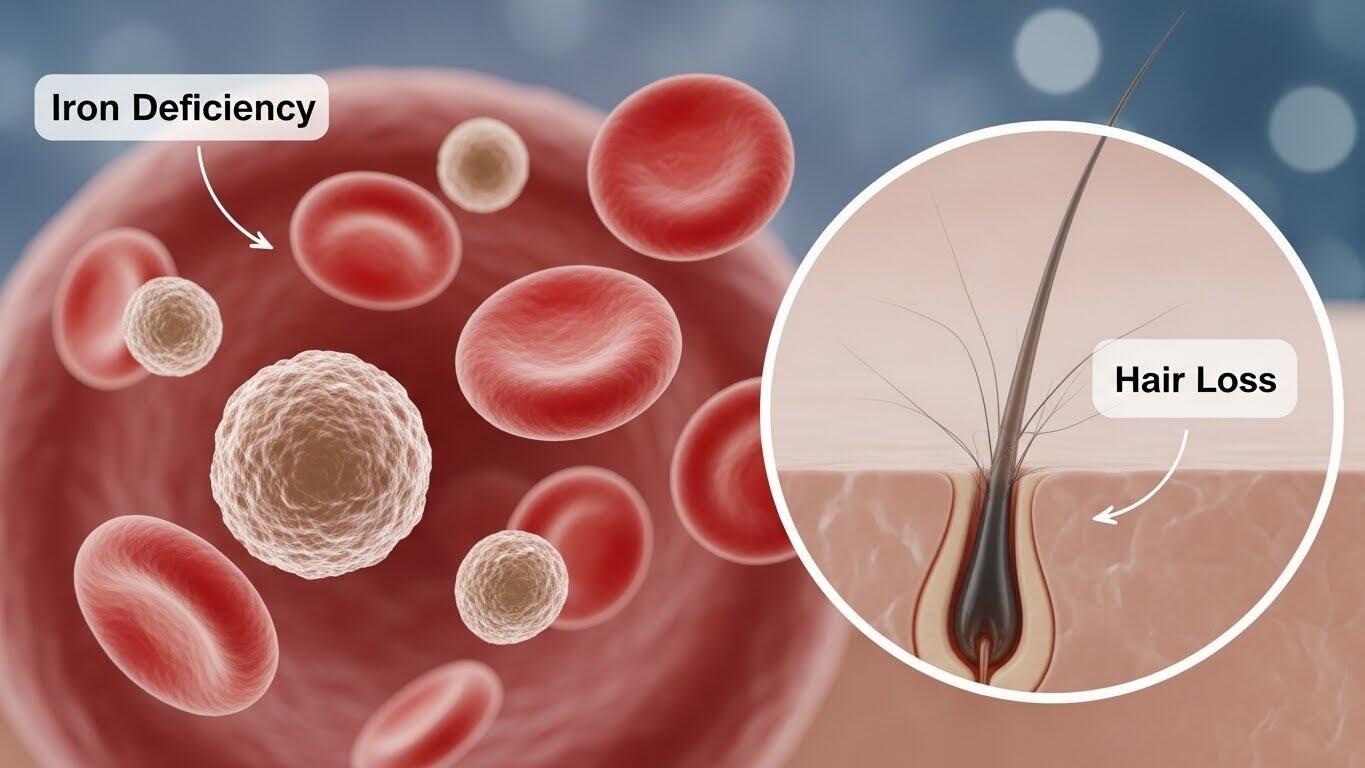 Iron Deficiency and Hair Loss: Recognising the Signs - Discover the ...
